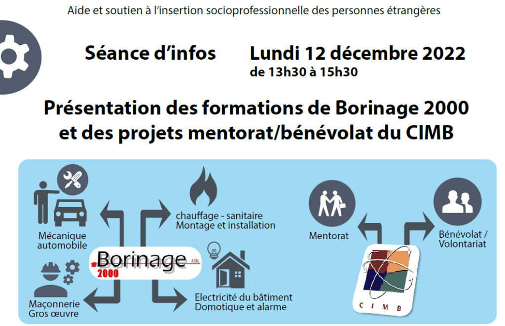 12.12.2022 séance d'info CIMB Borinage 2000 | CIMB Wapi CIMB Wapi